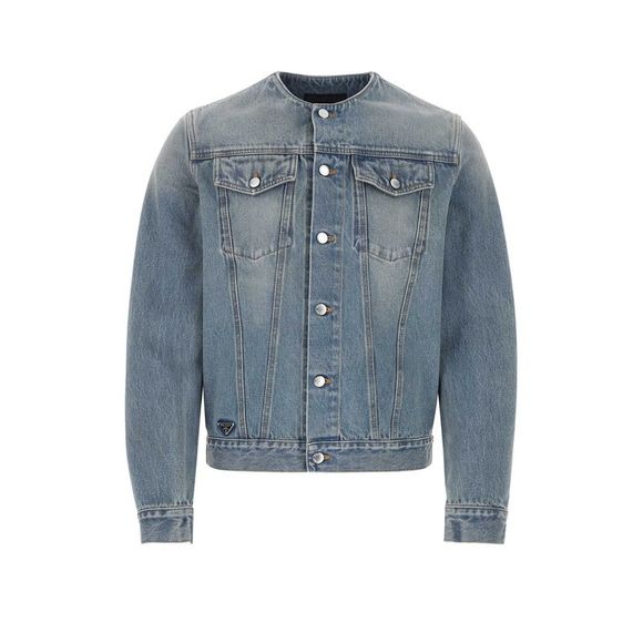 Prada | Jackets & Coats | Prada Denim Jacket | Poshmark